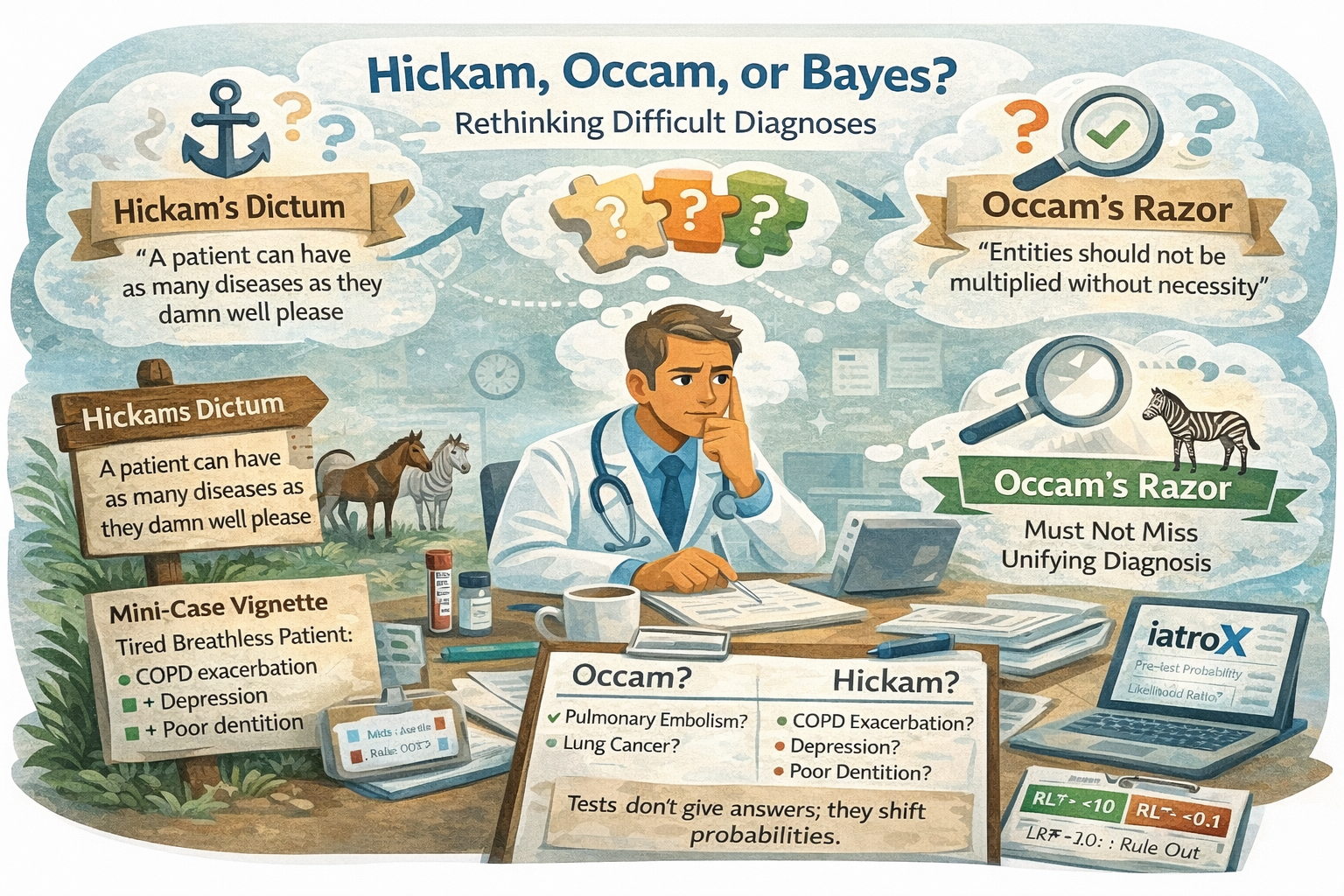 From Hickam’s Dictum to Bayes’ Rule: Decision-Making Frameworks for ...